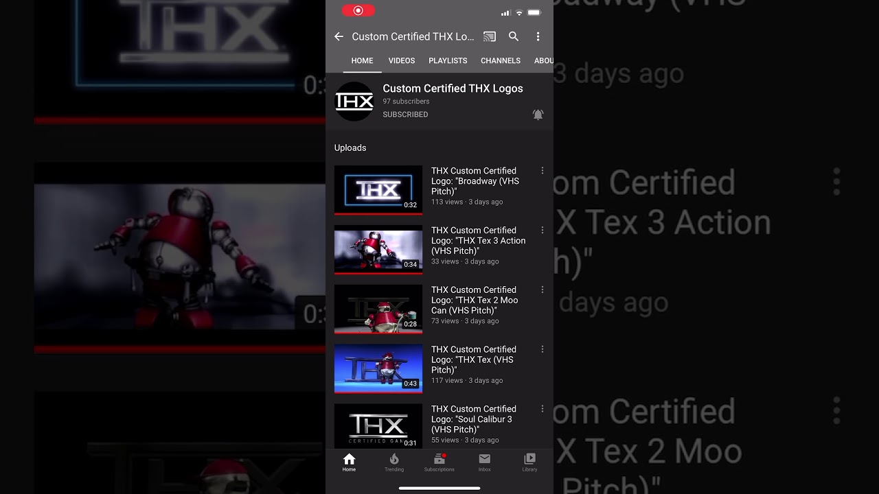 Shoutout To Custom Certified THX Logos - YouTube