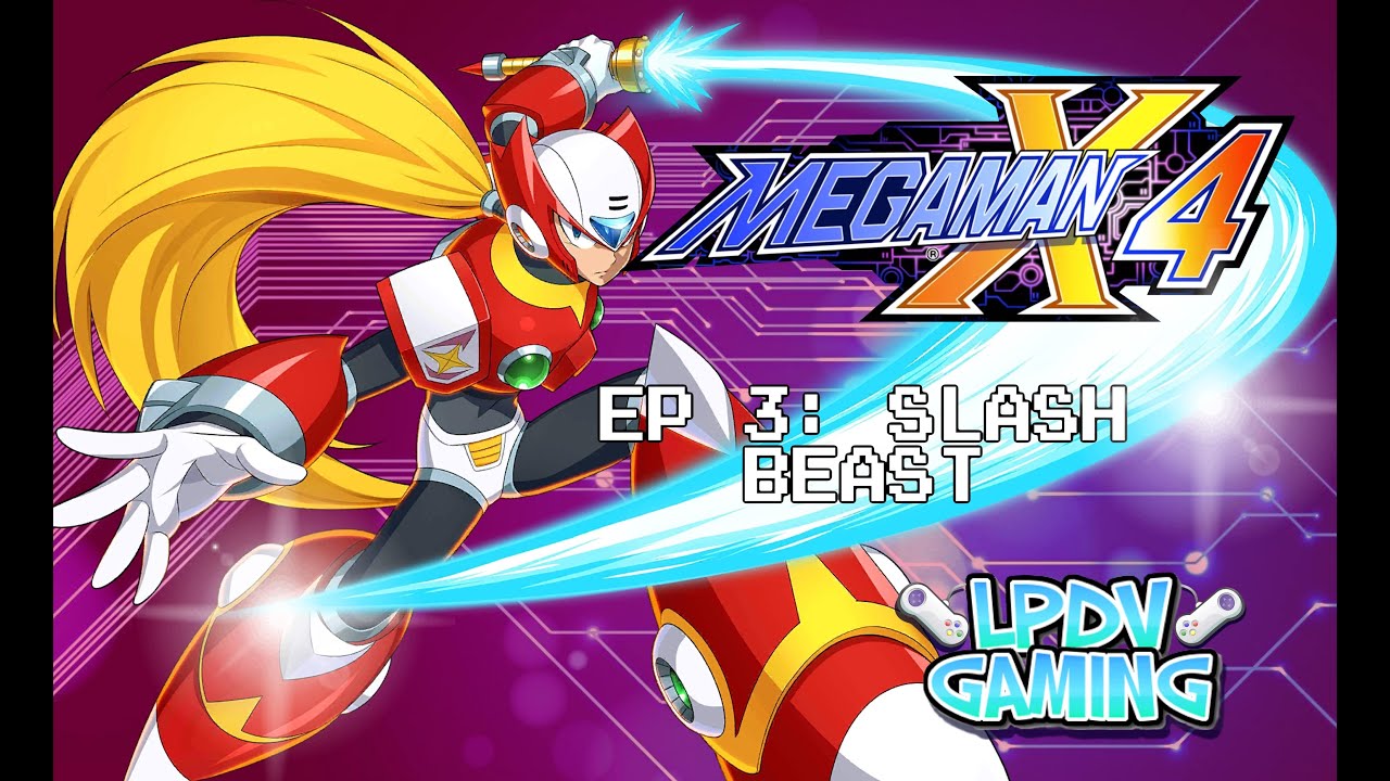 MEGAMAN X4 - | ZERO SERIES | SLASH BEAST | VIDA 3 - YouTube