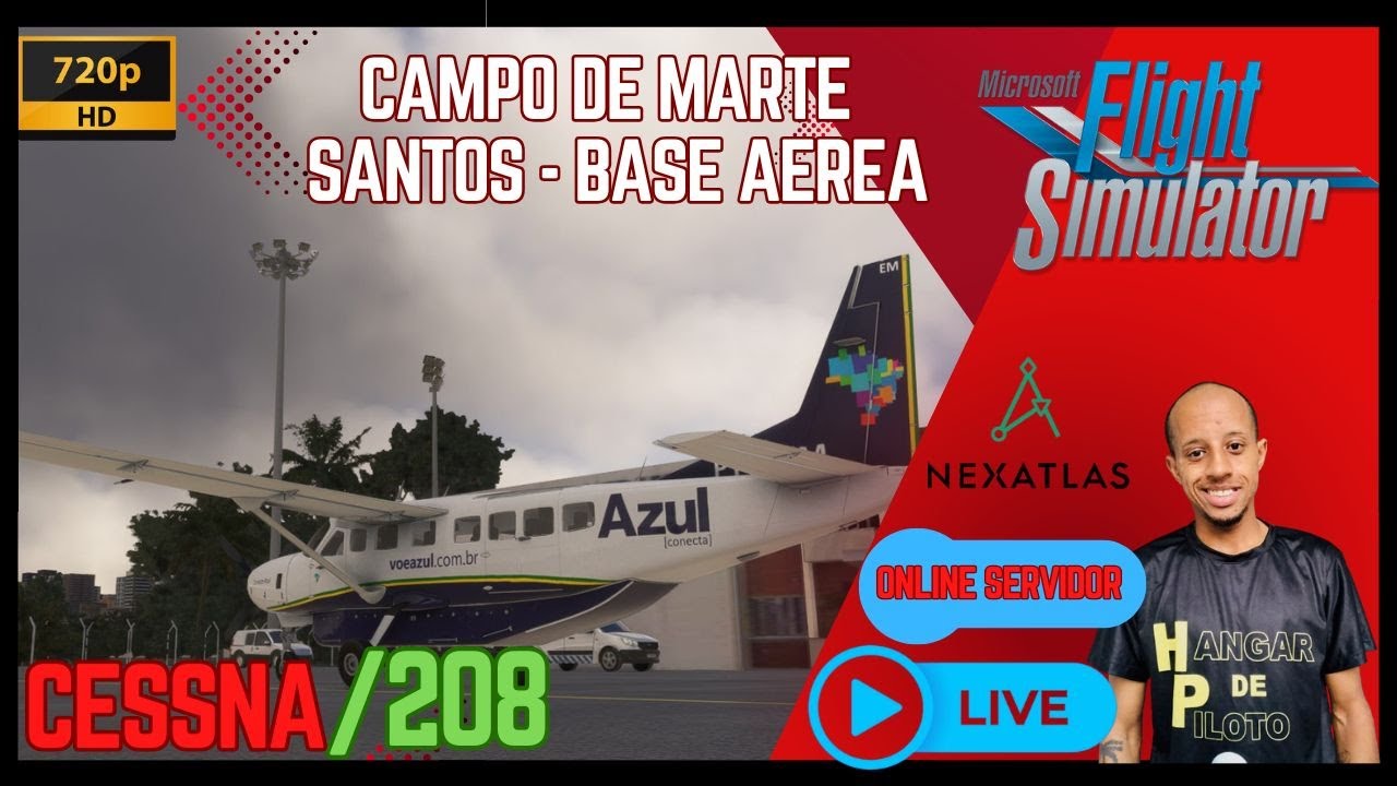VOO COMPLETO GRAND CARAVAN AZUL CONECTA / C208 / PC -XBOX - YouTube