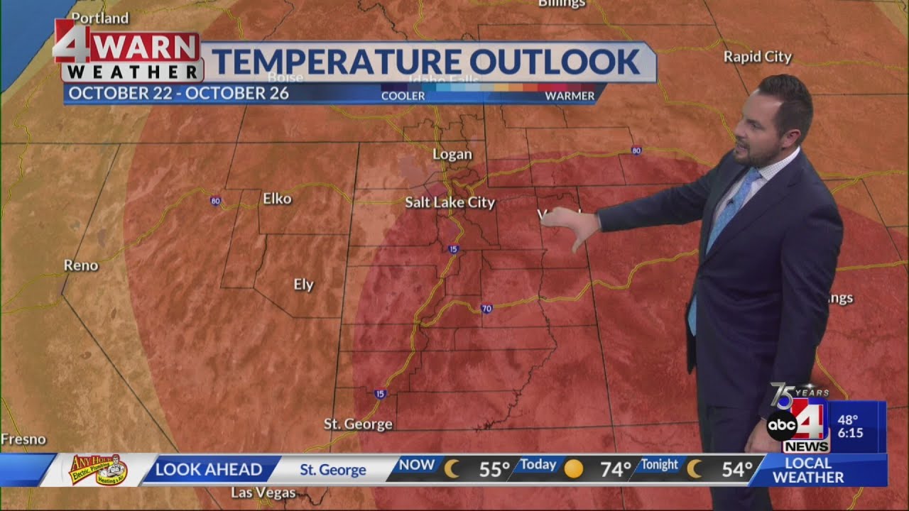 Nice Utah autumn weather for the week ahead - YouTube