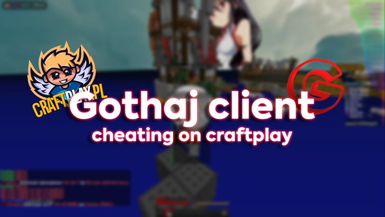 Cheating on Craftplay with Gothaj Client | Inf Scaffold, Full noslow - YouTube