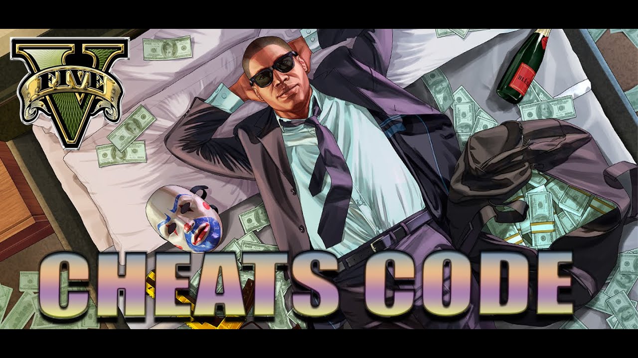 CHEAT CODE FOR GTA 5 - YouTube