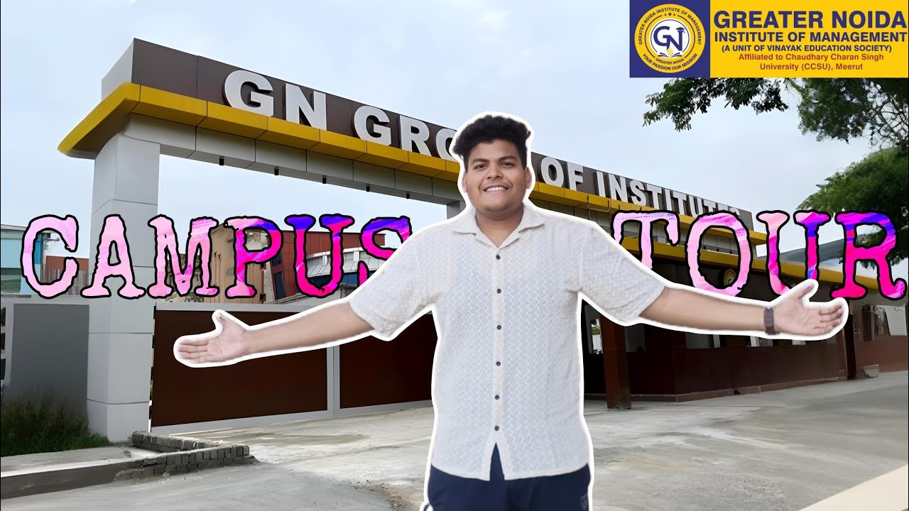 GNIM PGDM College Campus Tour | Explore Greater Noida's Institute - YouTube