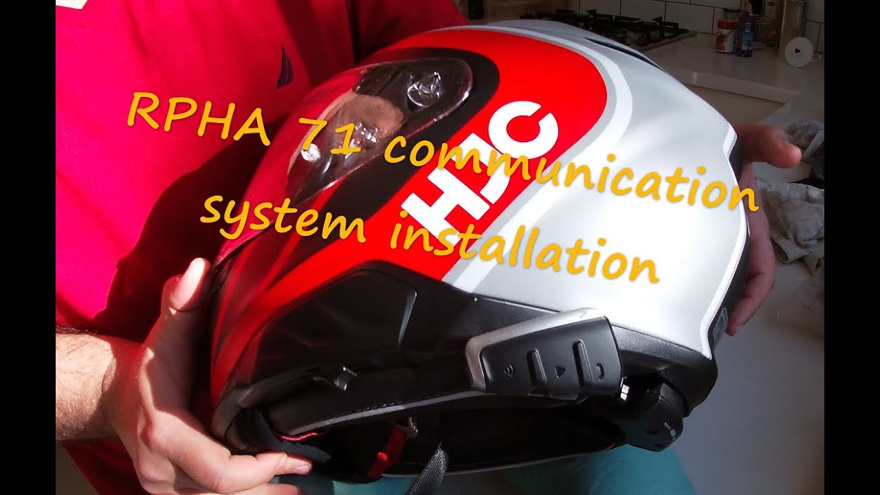 RPHA 71 communication system installation - YouTube