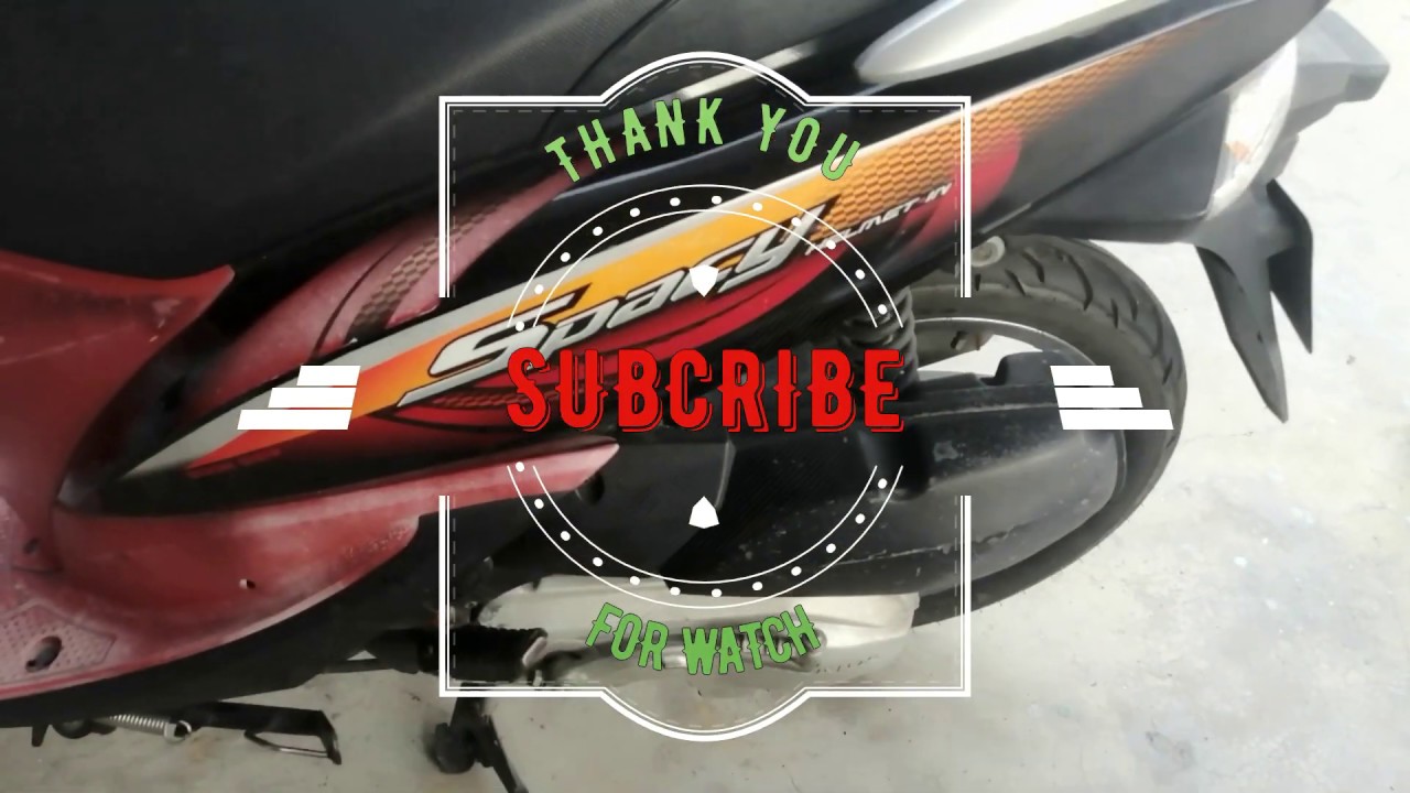 BIKIN MOTOR SEKUTER LAJU - SERVIS INI - HONDA SPACY - YouTube