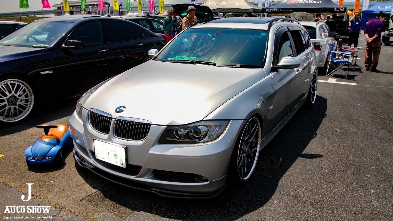 (HD)BMW 325i modified BMWカスタム - スーパーカーニバル2017・お台場 - YouTube
