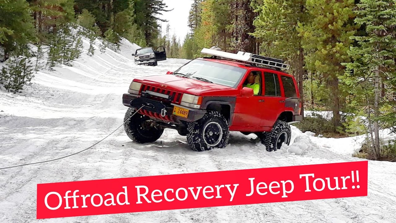 Offroad Recovery Jeep Tour!! The world's most basic Jeep - YouTube