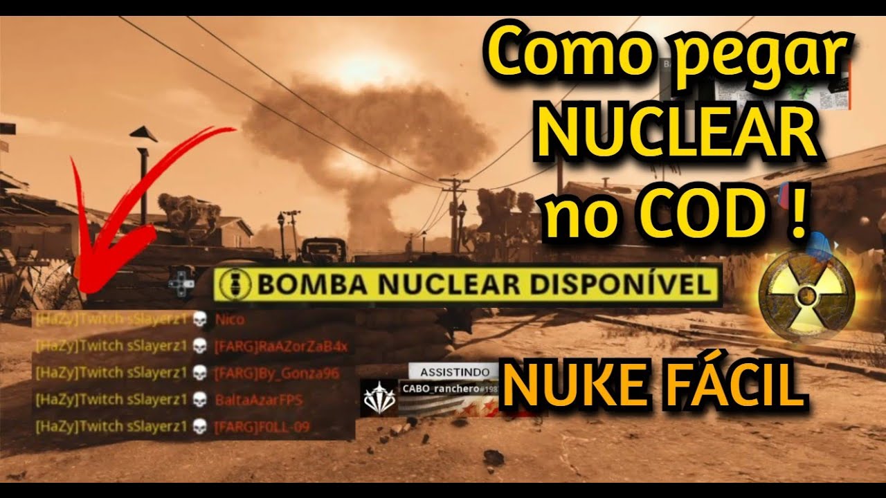 COMO PEGAR NUCLEAR *FÁCIL* NO COD COLD WAR ! [Atualizado] - YouTube