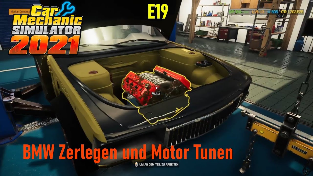 CMS21 E19 BMW Zerlegen und Motor Tunen - YouTube