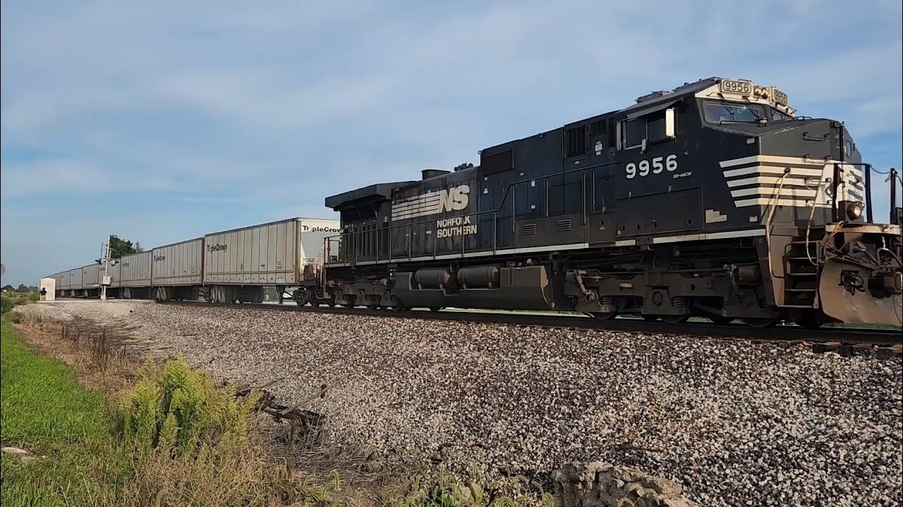 NS 255 on August 23, 2024 near Jacksonville, IL - YouTube