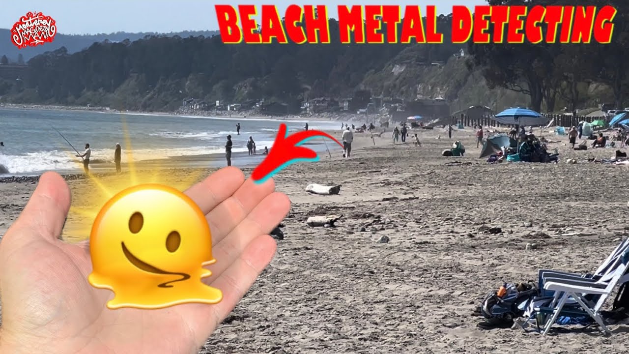 Extremely REALISTIC Spring Time BEACH Metal Detecting! - YouTube