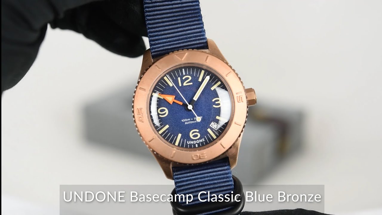 UNDONE Basecamp Classic Blue Bronze - YouTube
