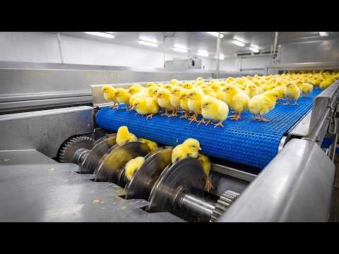 Chicken Mega Factory: Egg Incubation & Broiler Raising Process 3