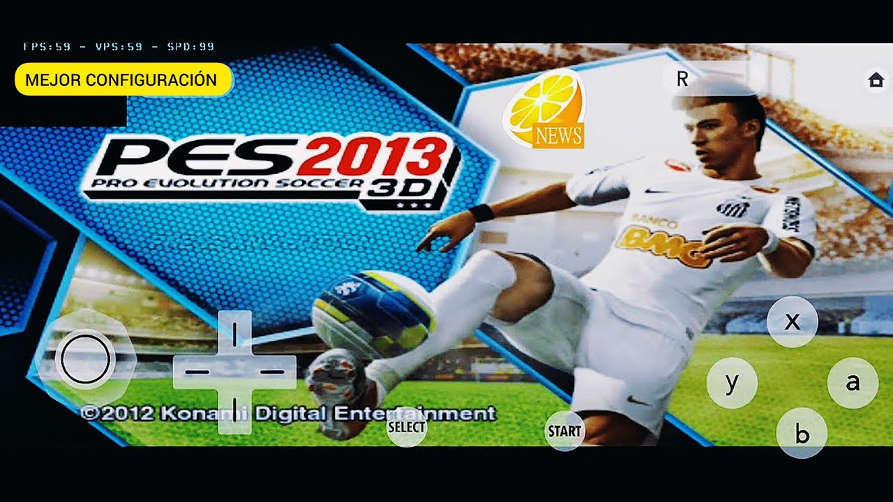 PES 2013 PRO EVOLUTION SOCCER 3D, CITRA MMJ ANDROID, SNAPDRAGON 720G ...