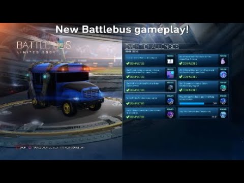 New Rocket league Battlebus! - YouTube