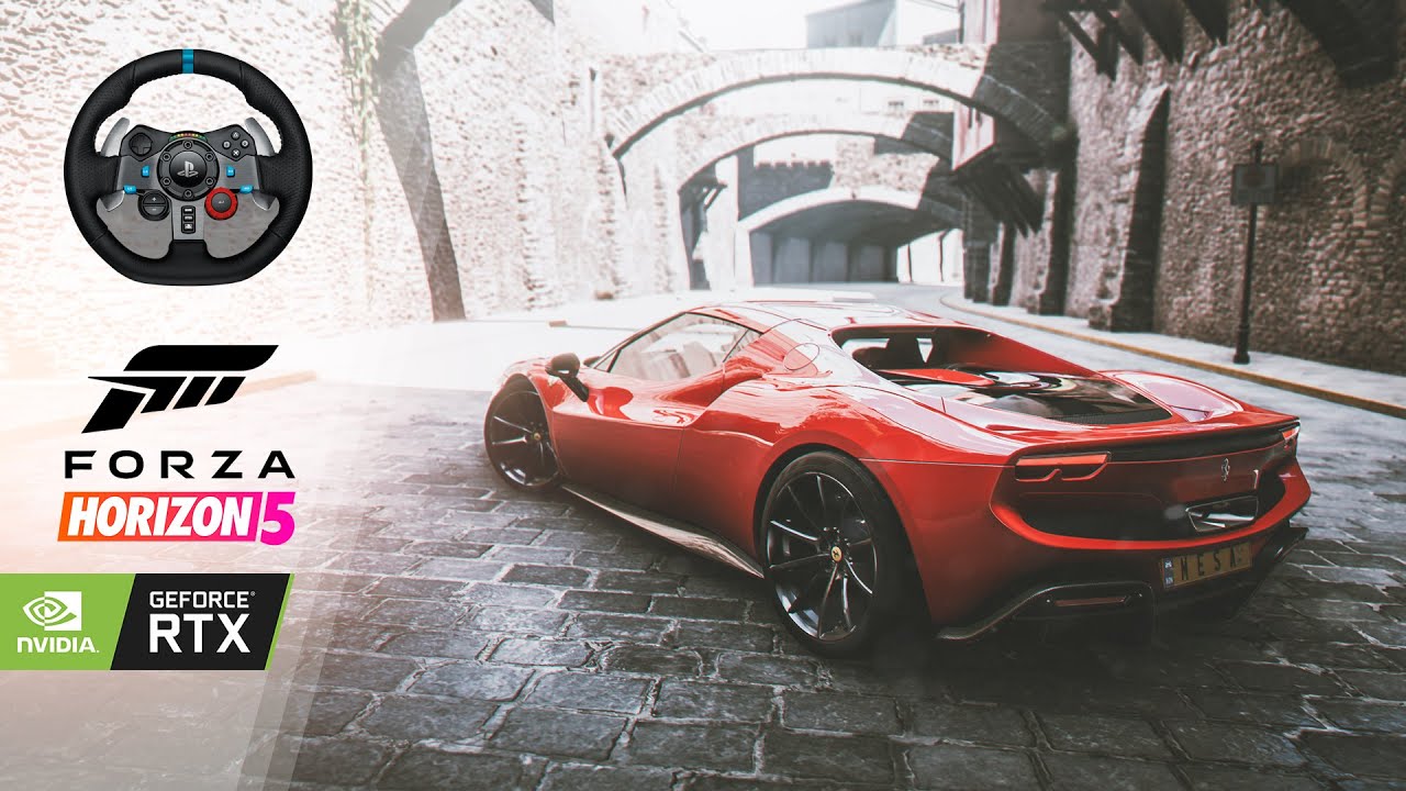 Ferrari 296 GTB 2022 I Forza Horizon 5 I Steering Wheel + Shifter ...