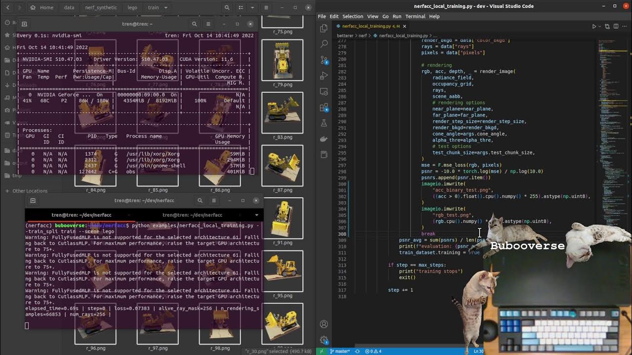 NerfAcc: NeRFs with Python - YouTube