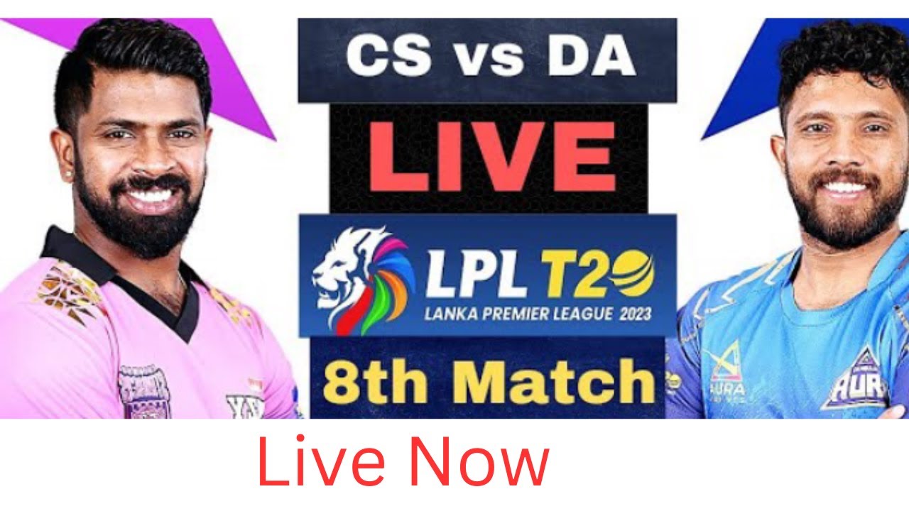 Lanka Premier league Live | DBA vs CLS | Colombo Strikers vs Dambulla ...