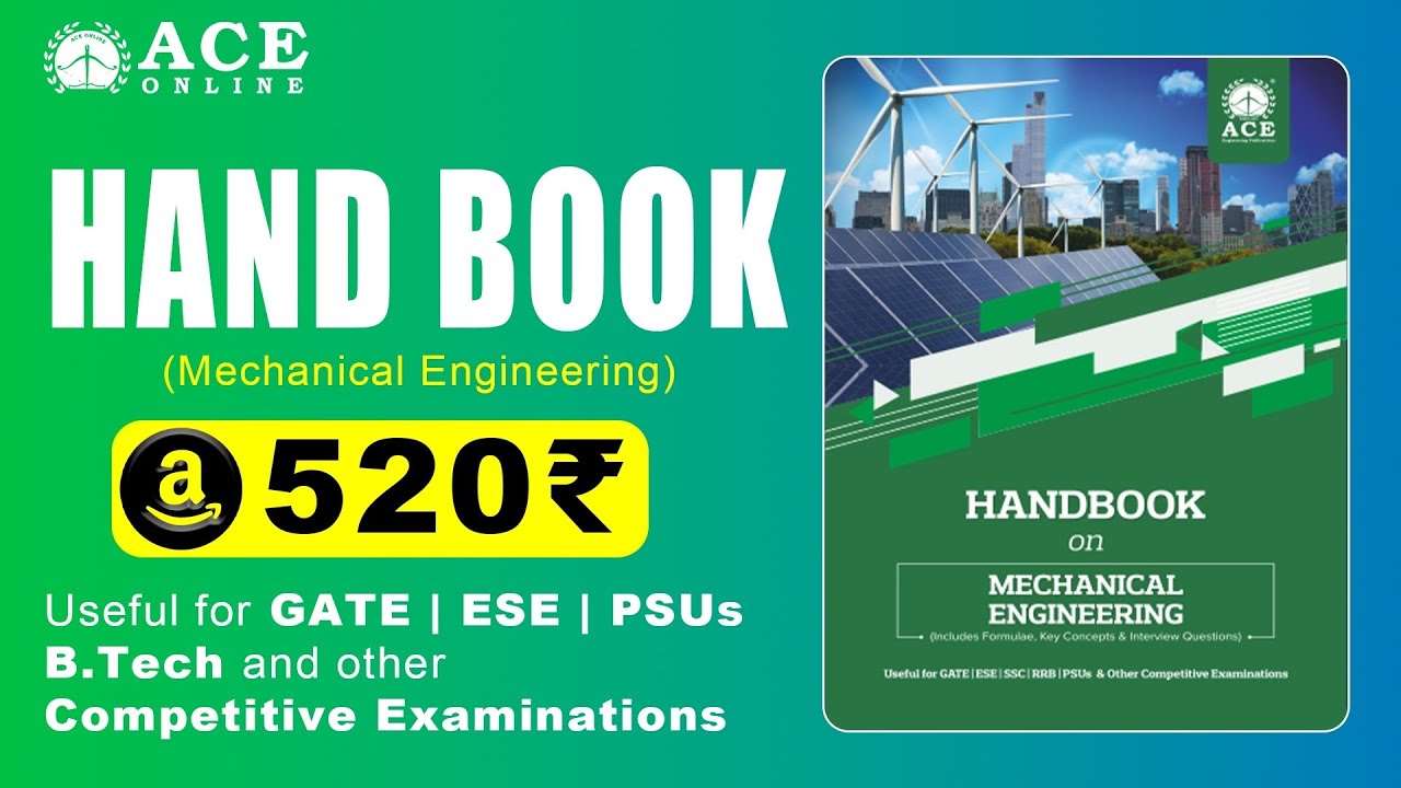 *Mechanical Engineering Handbook* : Ace Engineering Academy : @aceengacademy - YouTube