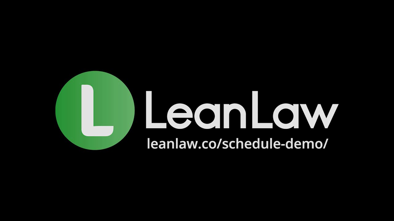 How to Track Accounts Receivable in LeanLaw - YouTube