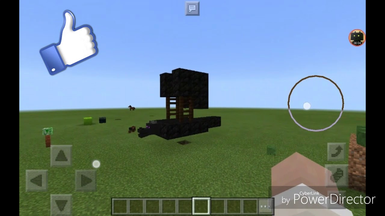 How to make a dragon in minecraft easy - YouTube