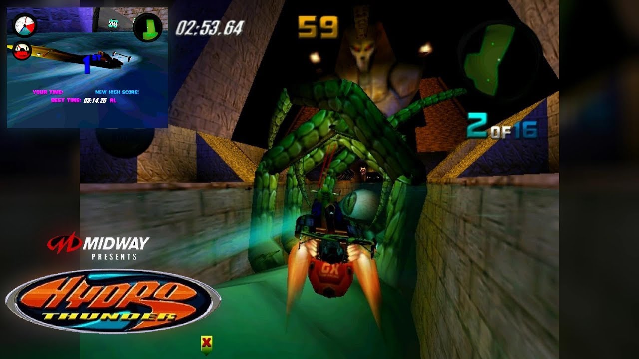 Hydro Thunder - Nile Adventure (1st Place) - YouTube