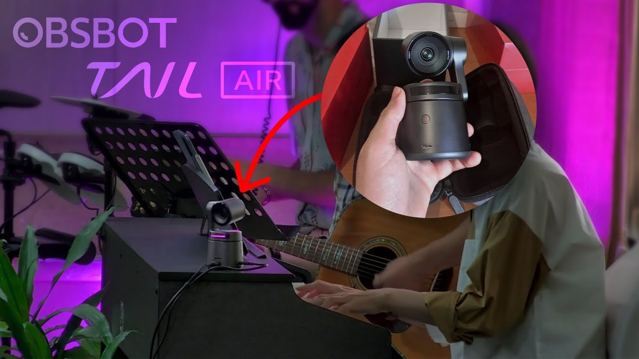 Best Livestream Camera for Small Churches? @OBSBOT Tail Air Review (4K ...