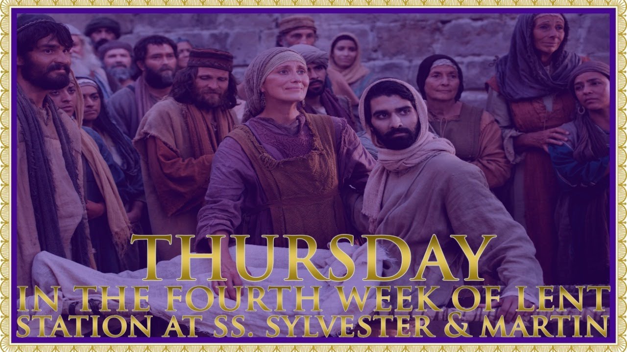 The Daily Mass: Thursday Lent IV - YouTube