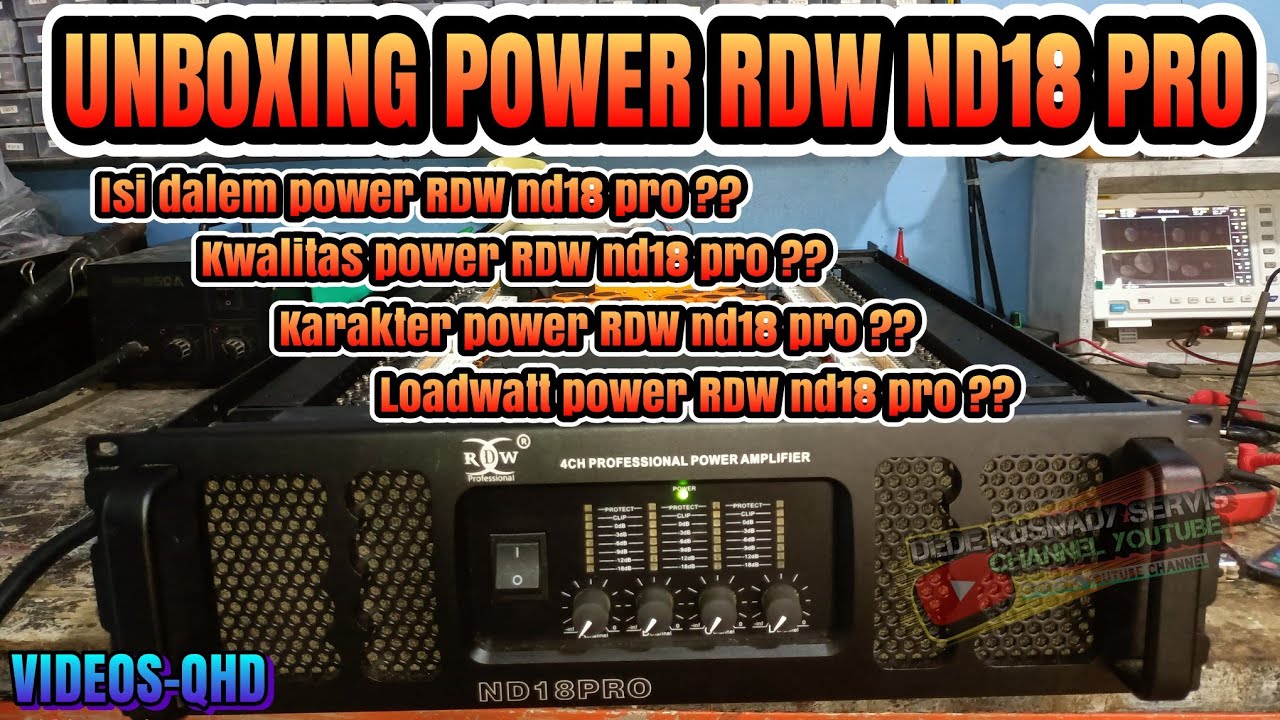 Power New RDW Nd18 Pro‼️ - YouTube