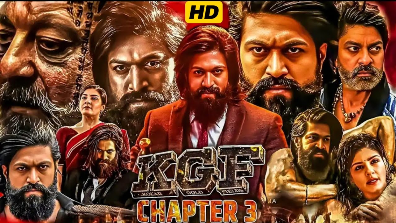 KGF Chapter 3 Full Movie in Hindi | Yash, Sanjay Dutt, Raveena Tandon, Prakash, Review & Details ...