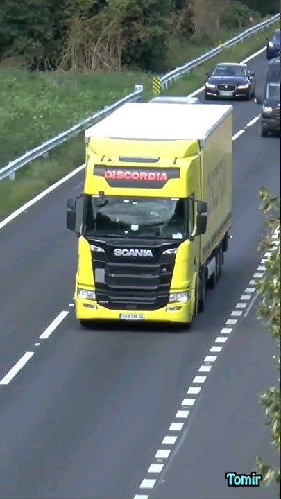 SCANIA 480R A1(M) motorway #truckspotting #tomir - YouTube