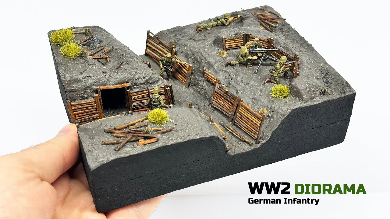 WW2 Diorama 1 72 Step By Step Tutorial YouTube WW2 Diorama 1 72 Step By Step Tutorial YouTube
