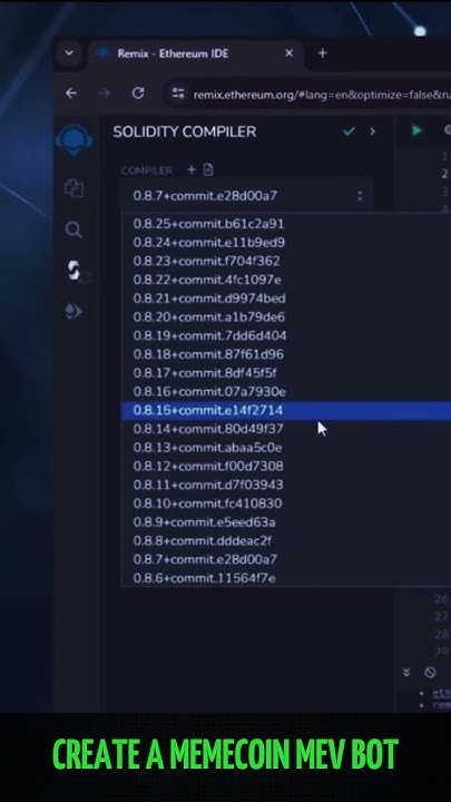 HOW TO CREATE A MEMECOIN MEV BOT (PART 1) #cryptoarbitrage #mevbot #memecoins - YouTube