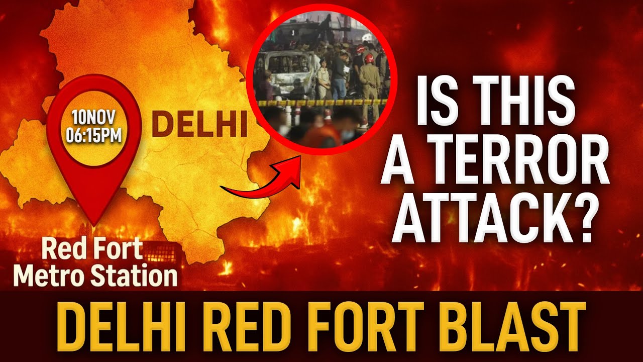 Red Fort Metro Blast in Delhi: Real Facts, Casualties, CCTV Clues ...