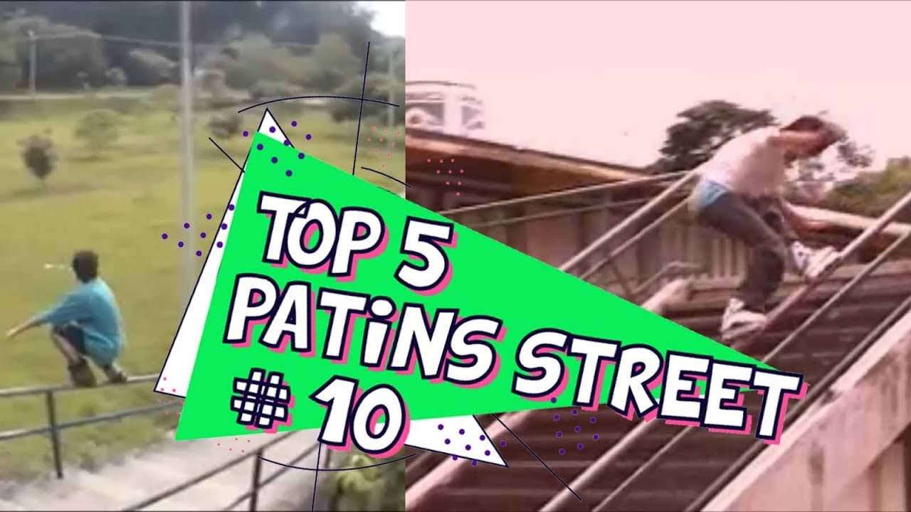 TOP 5 DO PATINS STREET - EVOLUÇÃO - YouTube