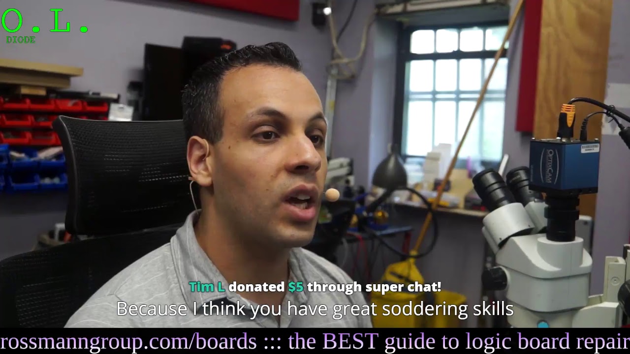 Macbook motherboard repair with Louis Rossmann - YouTube