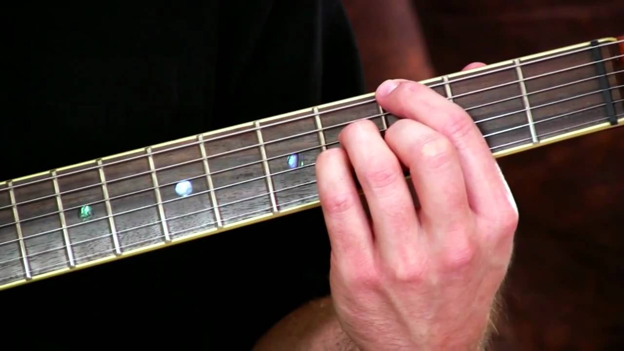 6th String Root Major 7 Chord - YouTube