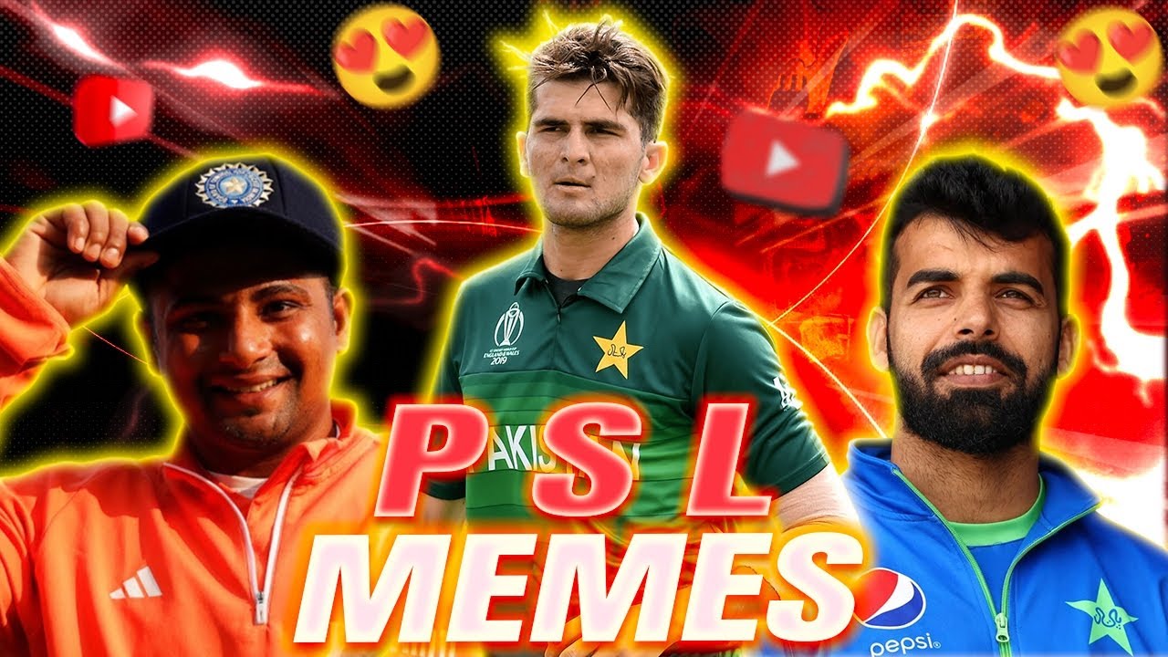 PSL Memes Part-1 | Pakistani Memes | New Cricket Memes - YouTube
