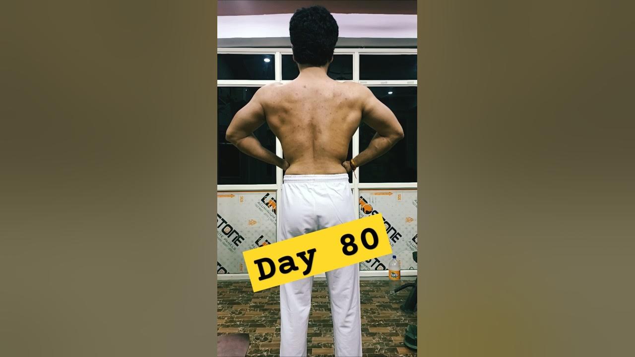 V shape slim back day 80/150 #trending #shorts #day80 - YouTube