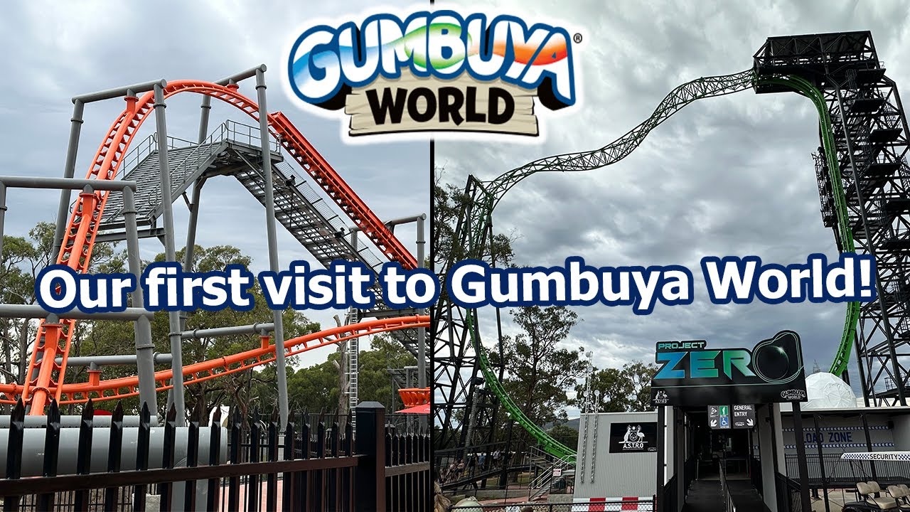 Visiting Gumbuya World! | Melbourne's Largest Theme Park 🇦🇺 - YouTube