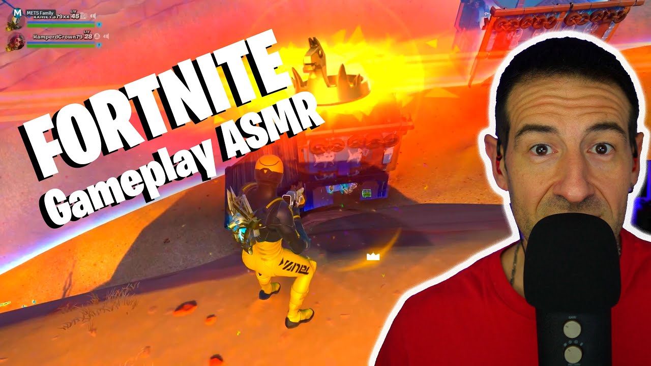 ASMR Fortnite Gameplay Epic Fail and Win - YouTube