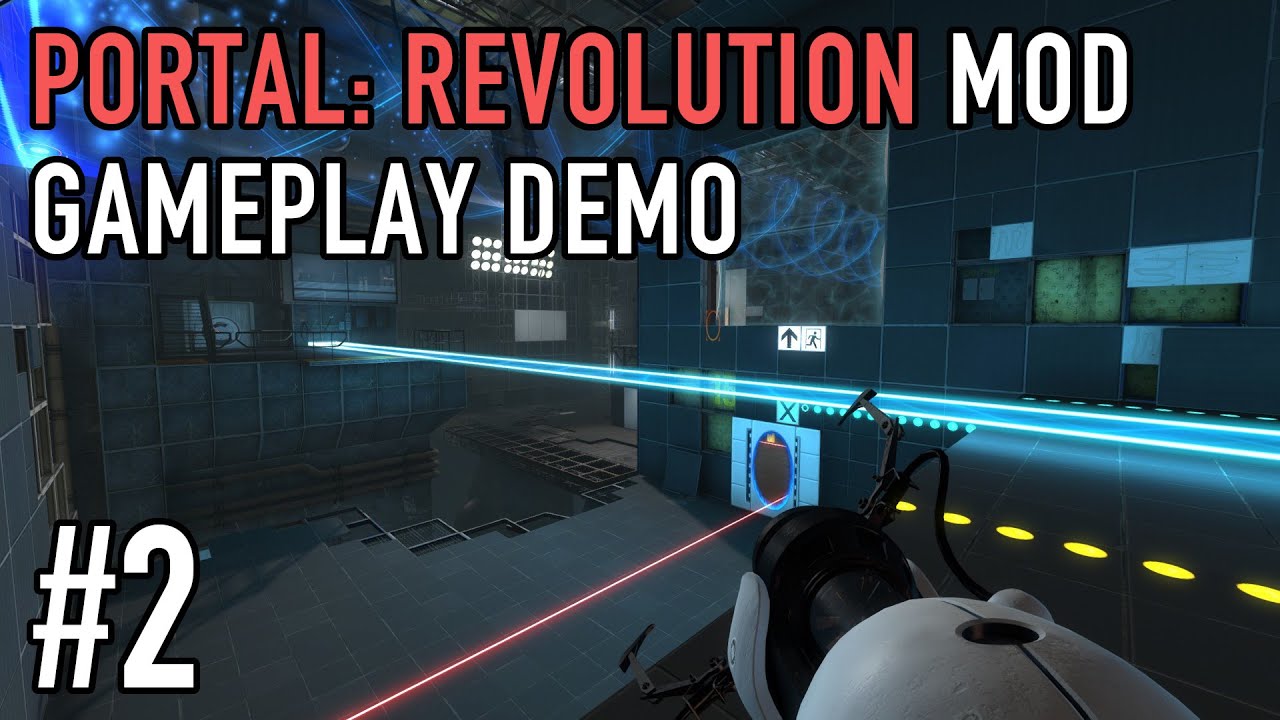 Single Portal Test Chamber - Portal: Revolution Gameplay Demo #2 - YouTube