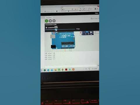 LDR simulation with Arduino using ChatGPT, visit channel for more #electronics #chatgpt # ...
