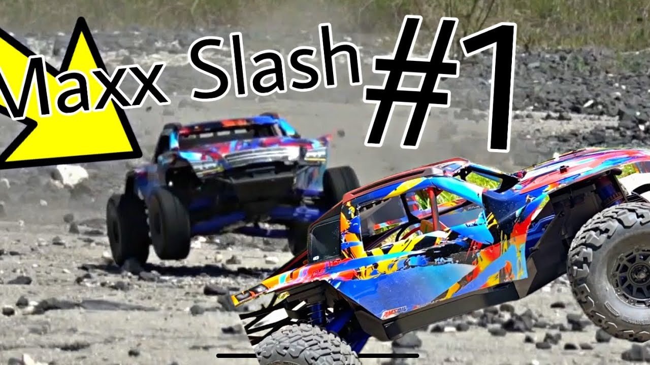 This RC Car has earned my respect! Maxx Slash is Tough! - YouTube