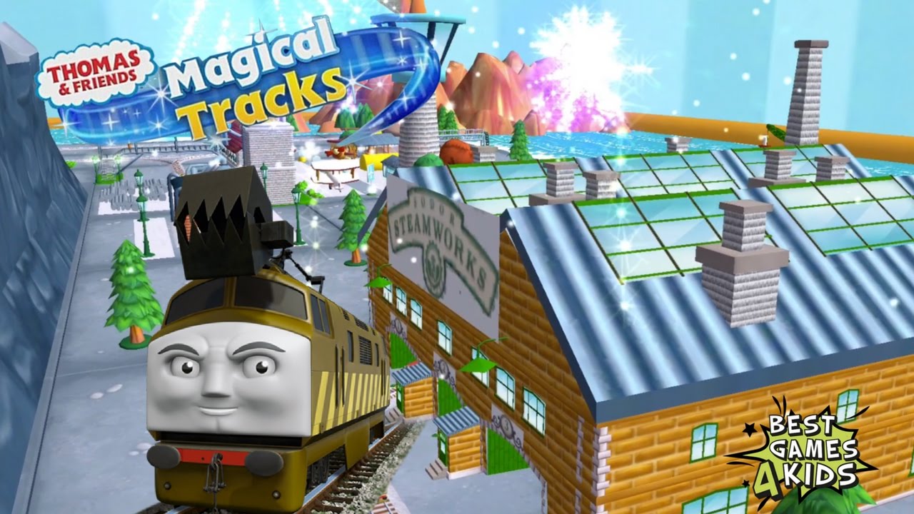 DIESEL 10, Sodor Steamworks Repair Yard | Thomas & Friends: Magical ...