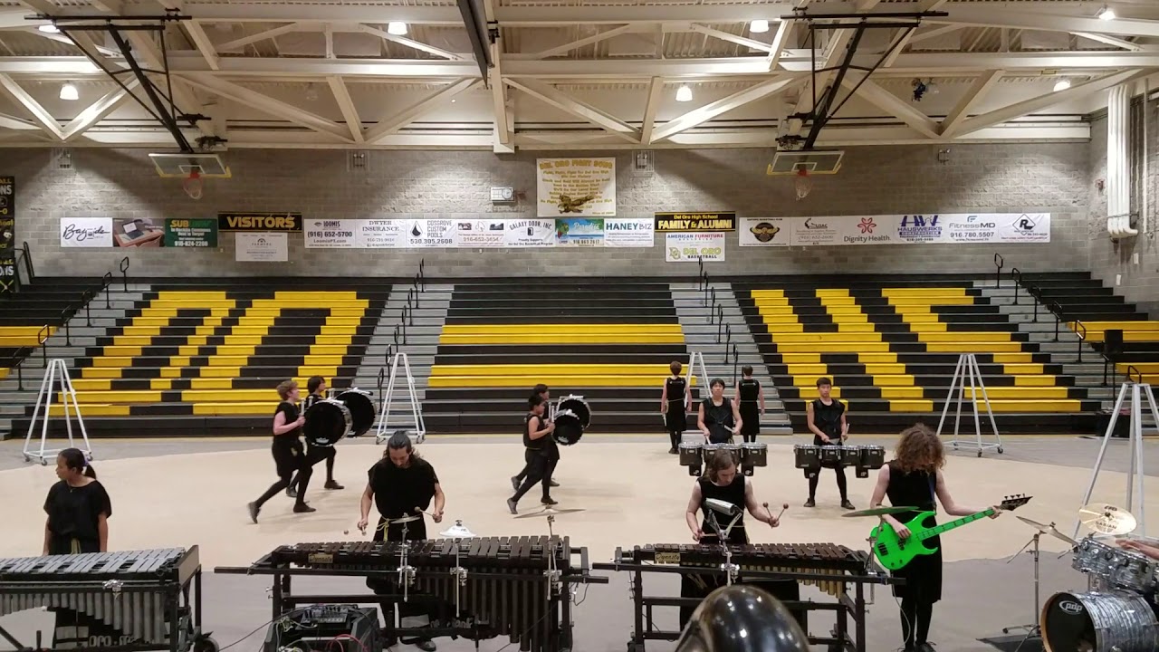 West Campus High School Drumline 2019 Del Oro - YouTube