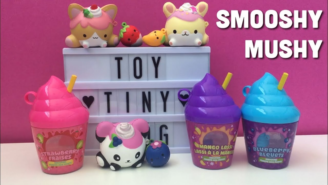 Smooshy Mushy Series 1 Frozen Delights Squishies | Toy Tiny - YouTube