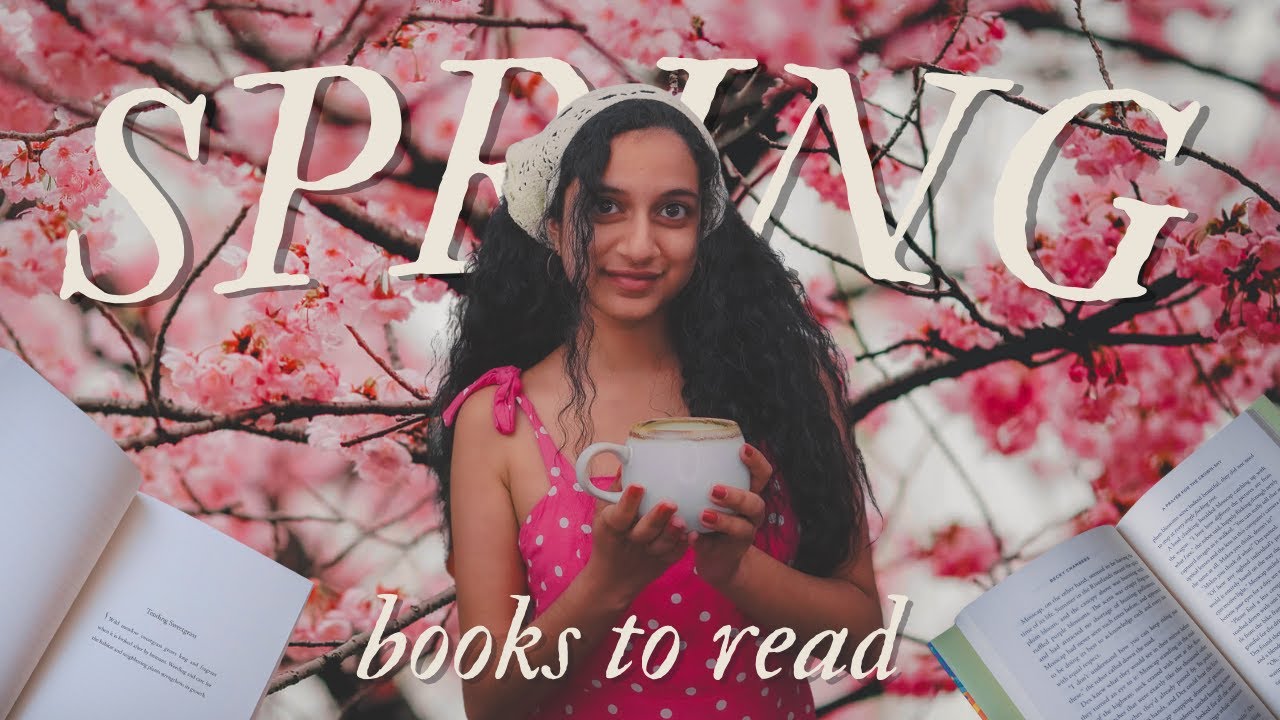 Top 10 Favorite Spring Books 🌷📖 cottagecore book recommendations with ...