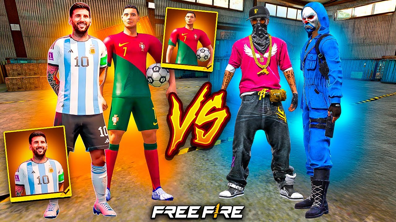TROLLEAMOS con “CRISTIANO” y “MESSI” En Lobo Solitario!! 😂 Free Fire ...