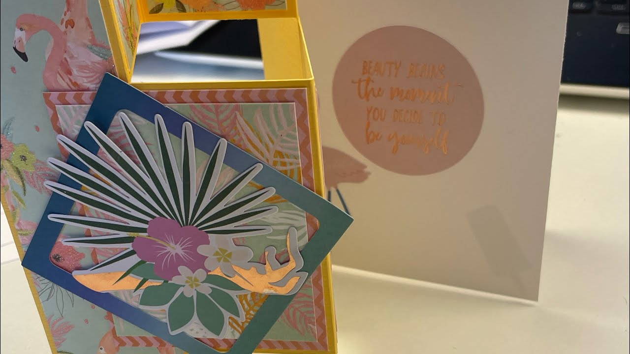 TUTO CARTE POP UP FACILE ET RAPIDE - YouTube